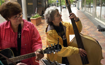 Music's sweet in sour weather
