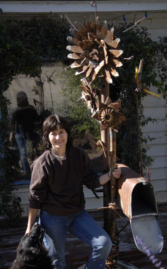 Palouse country artist creates from farm iron