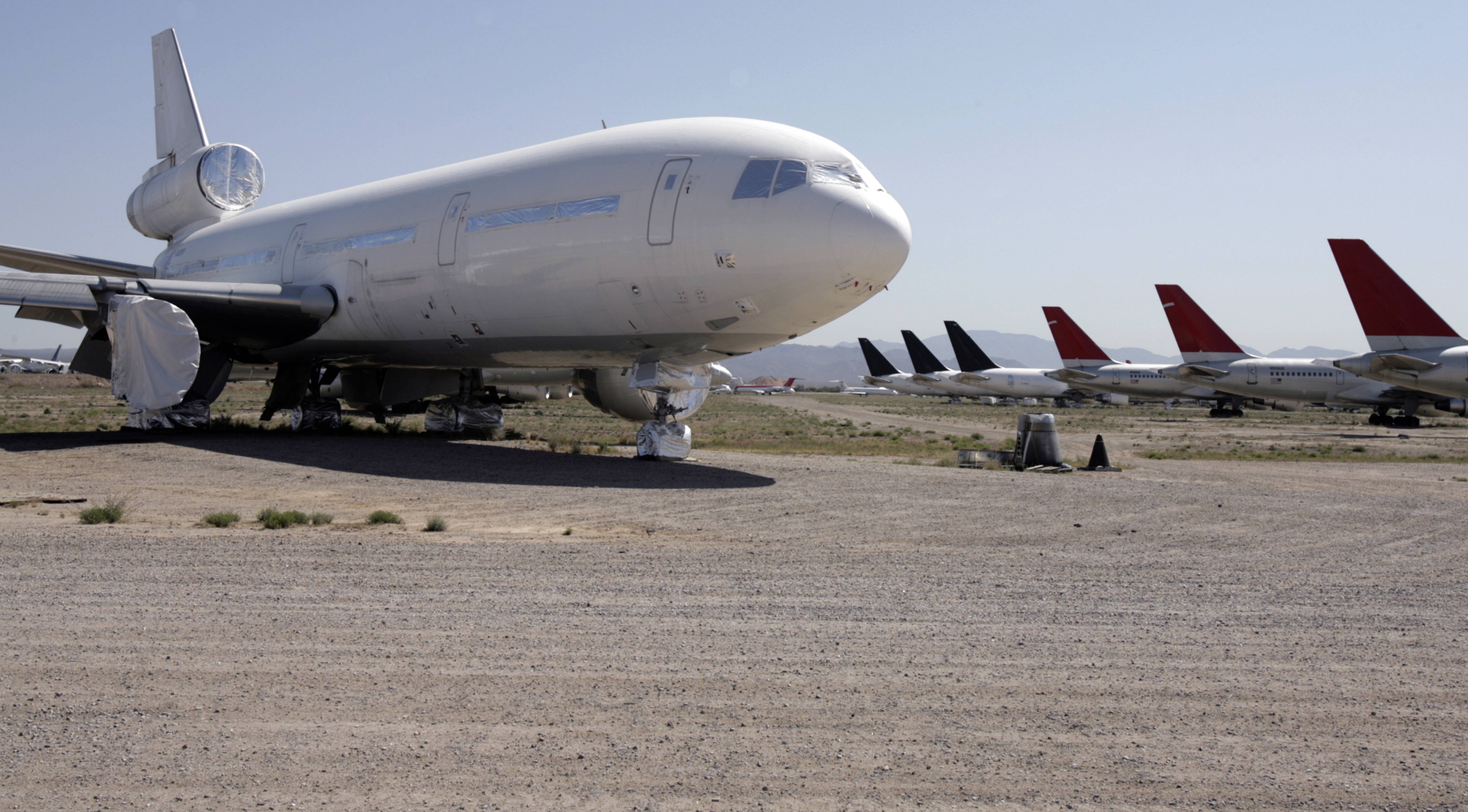 Airplane Storage Yards Filling The Spokesman Review
