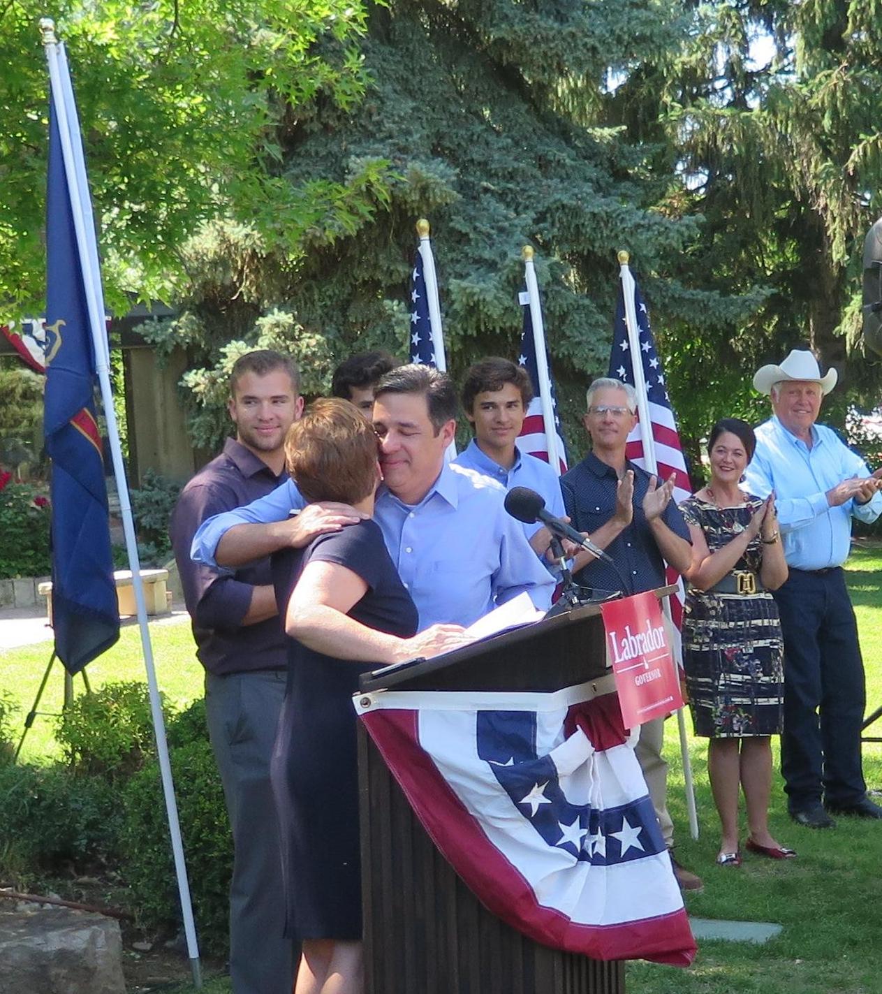 Labrador quits paying wife from campaign | The Spokesman-Review